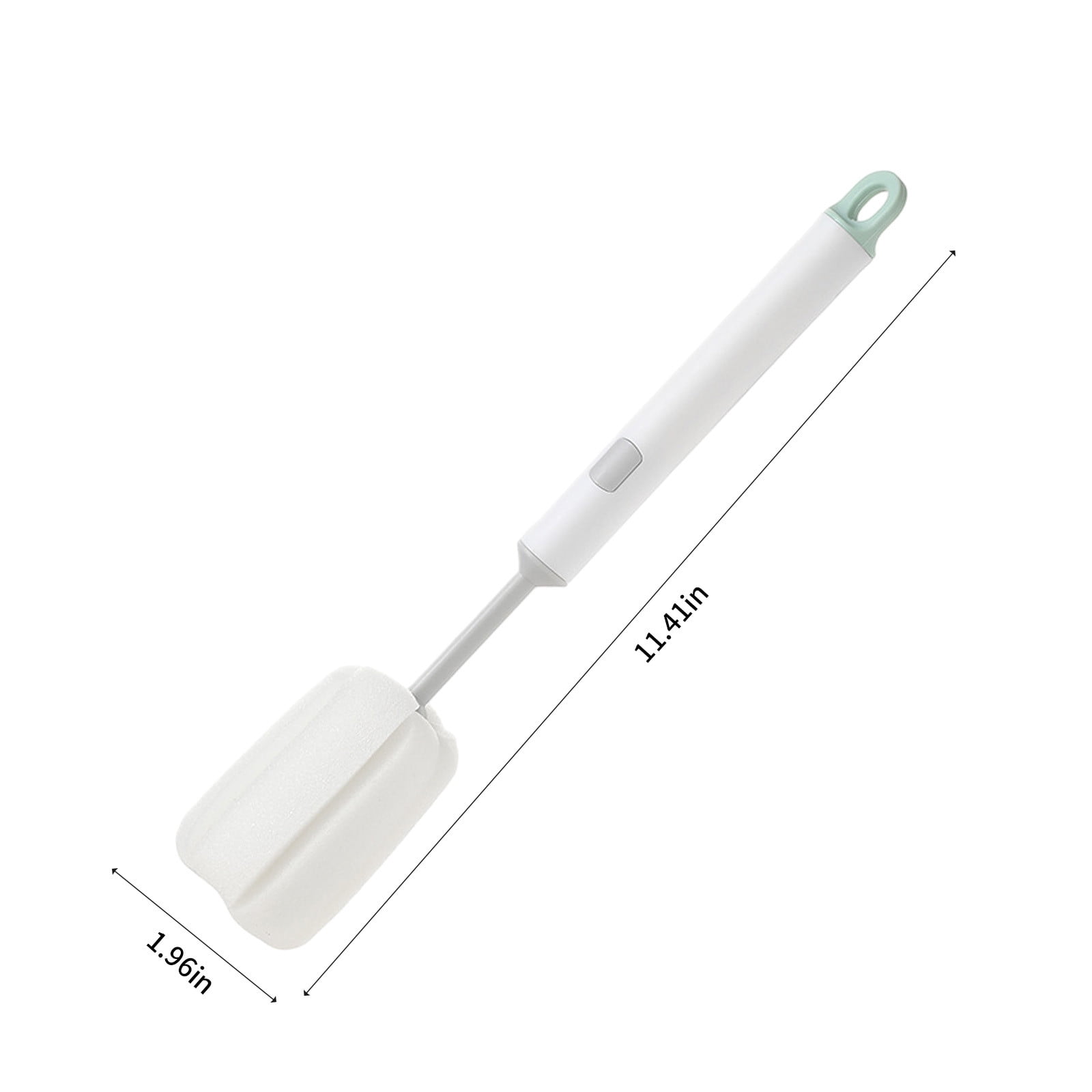 Rkxzt Sponge Brush Long Handle Dish Sponge Brush with 11 Inch Ergonomic ...