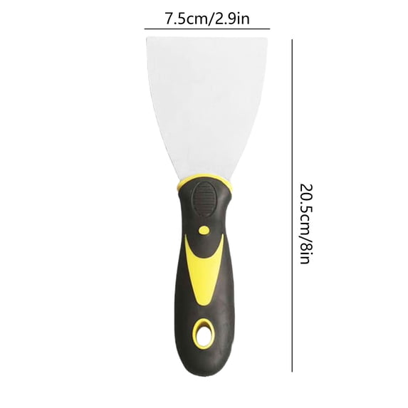 Rkxzt Stainless Steel Putty Knife,Stainless Steel Parget Knife 5 Piece ...