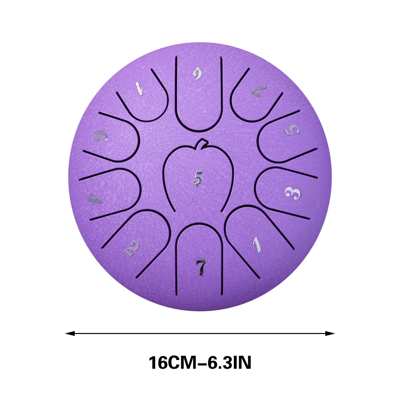 Rkxzt Steel Drum Drumstick,Outdoor Rain Drum 6 Inch 11-Note Steel ...