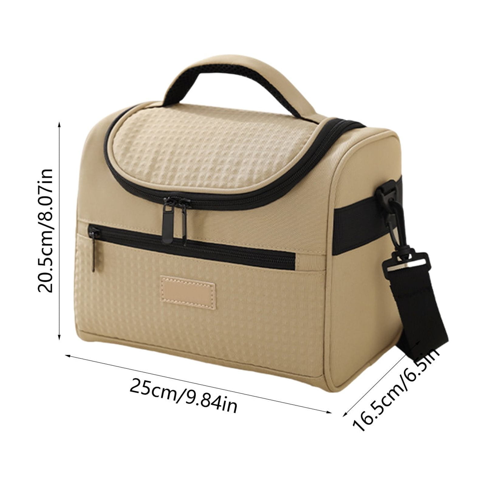 Rkxzt Storage Bag Insulated Lunch Bag with Shoulder Strap Leakproof ...