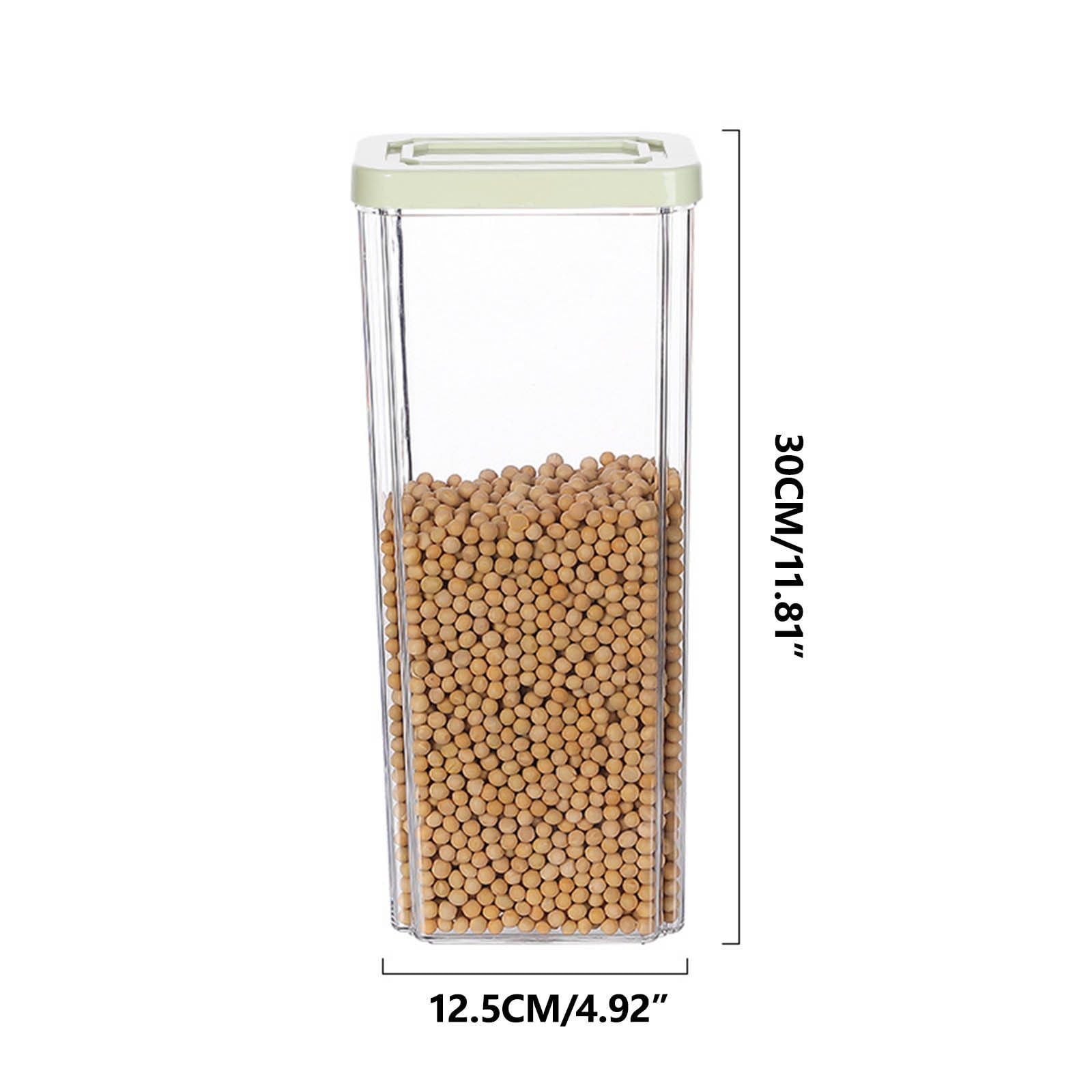 Rkxzt Storage Tank Tall Airtight Food Storage Container with Lids 5 ...