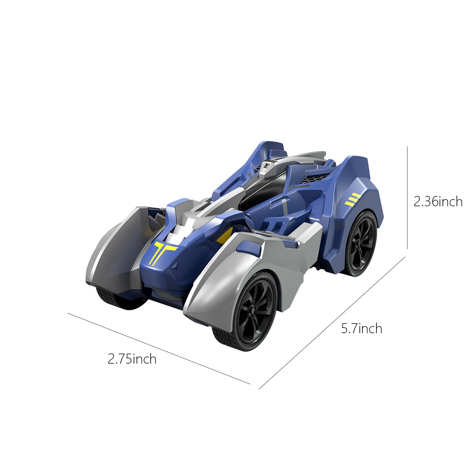 Rkxzt Transformation Vehicle,Deformation Car Toy Dinosaur Model Blue 2 ...