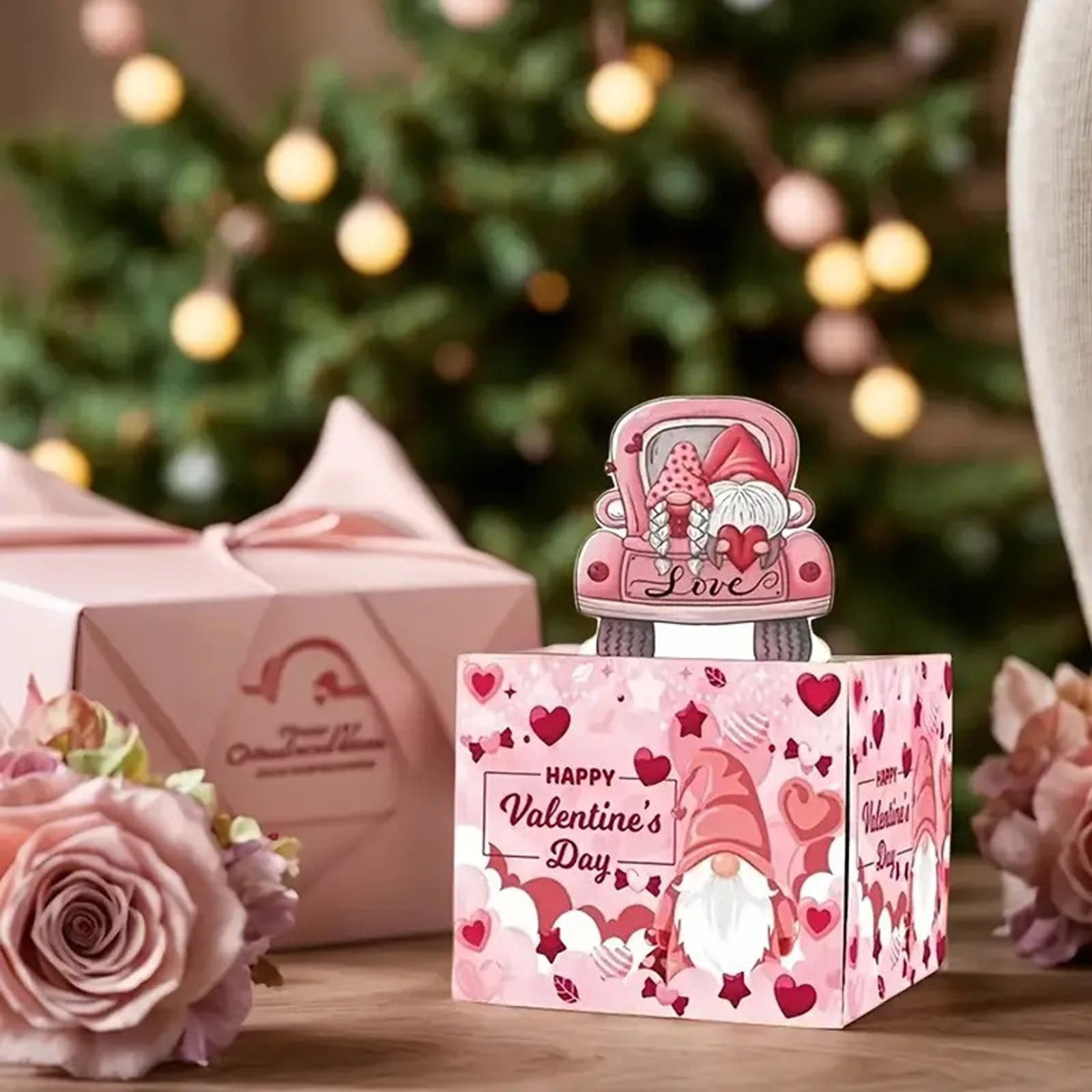 Rkxzt Valentine's Day Surprise Money Drawing Gift Box, Romantic Love ...