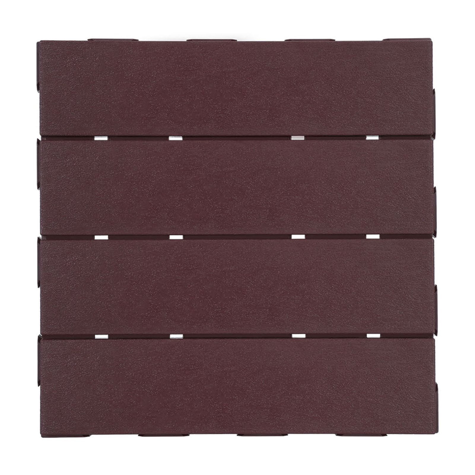 Rlietter 36 Pcs Waterproof Balcony Floor Tiles,Great Friction Anti ...
