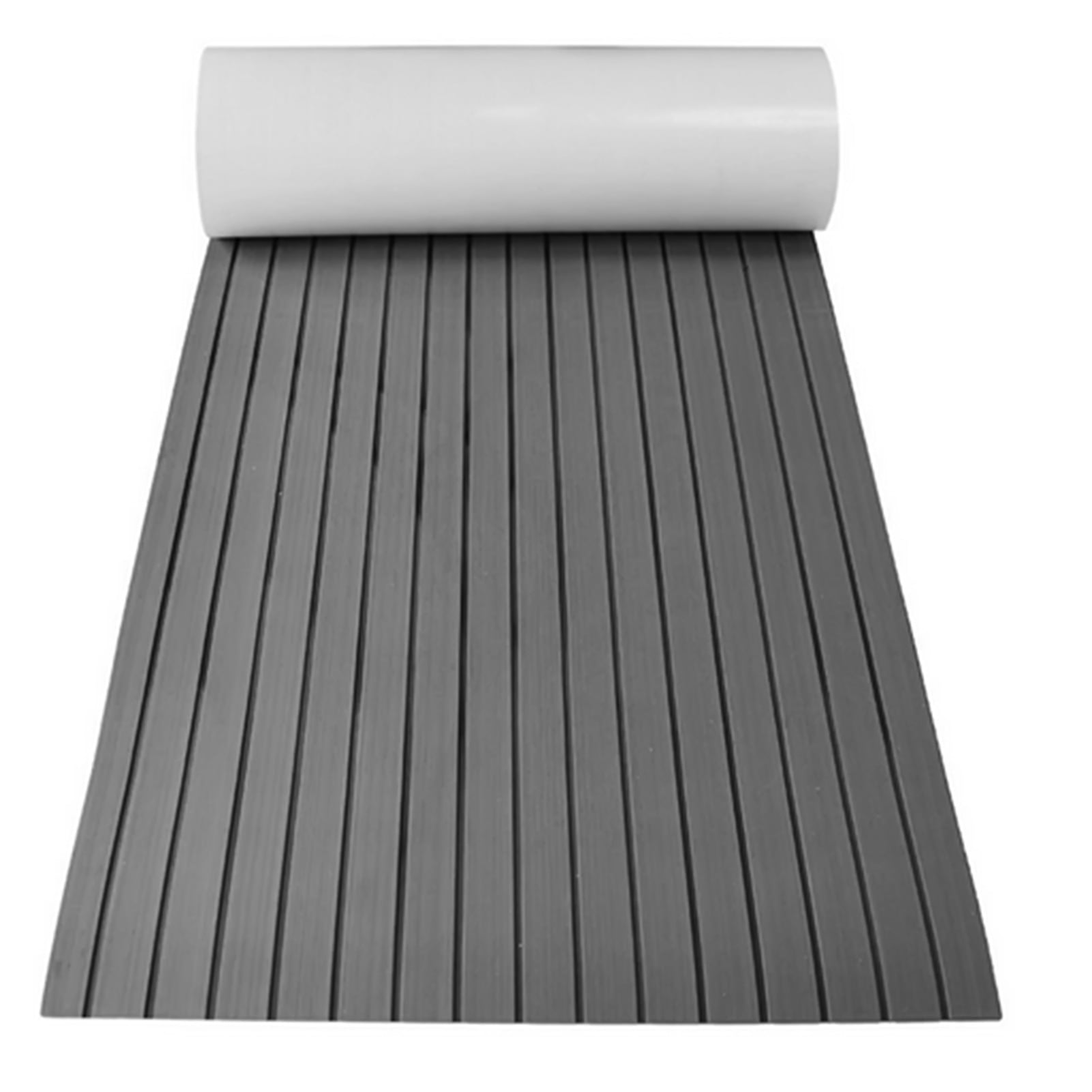 Rlietter Boat Carpet EVA Foam Decking Sheet Faux Teak Mat Non Slip Self ...