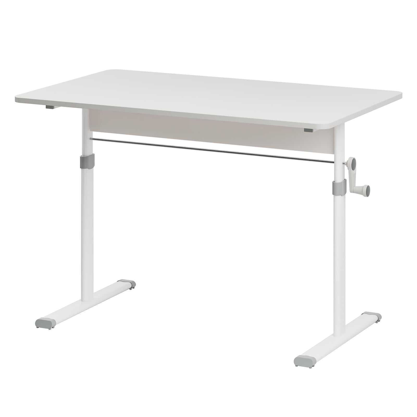 Rlietter Manual Standing Desk, Adjustable Height Game Desk, Hand Crank ...