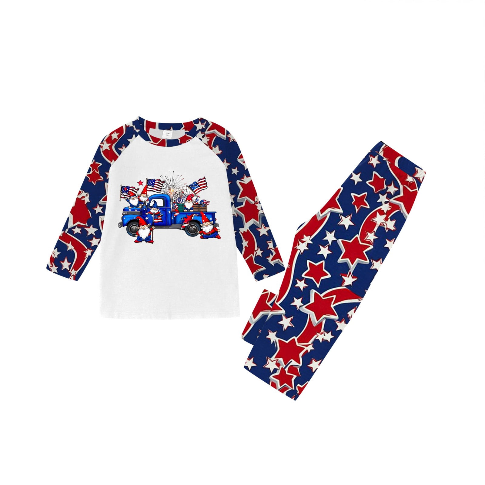 Rlmidhb 4th of July Independence Day Family Pajamas Matching Sets for ...