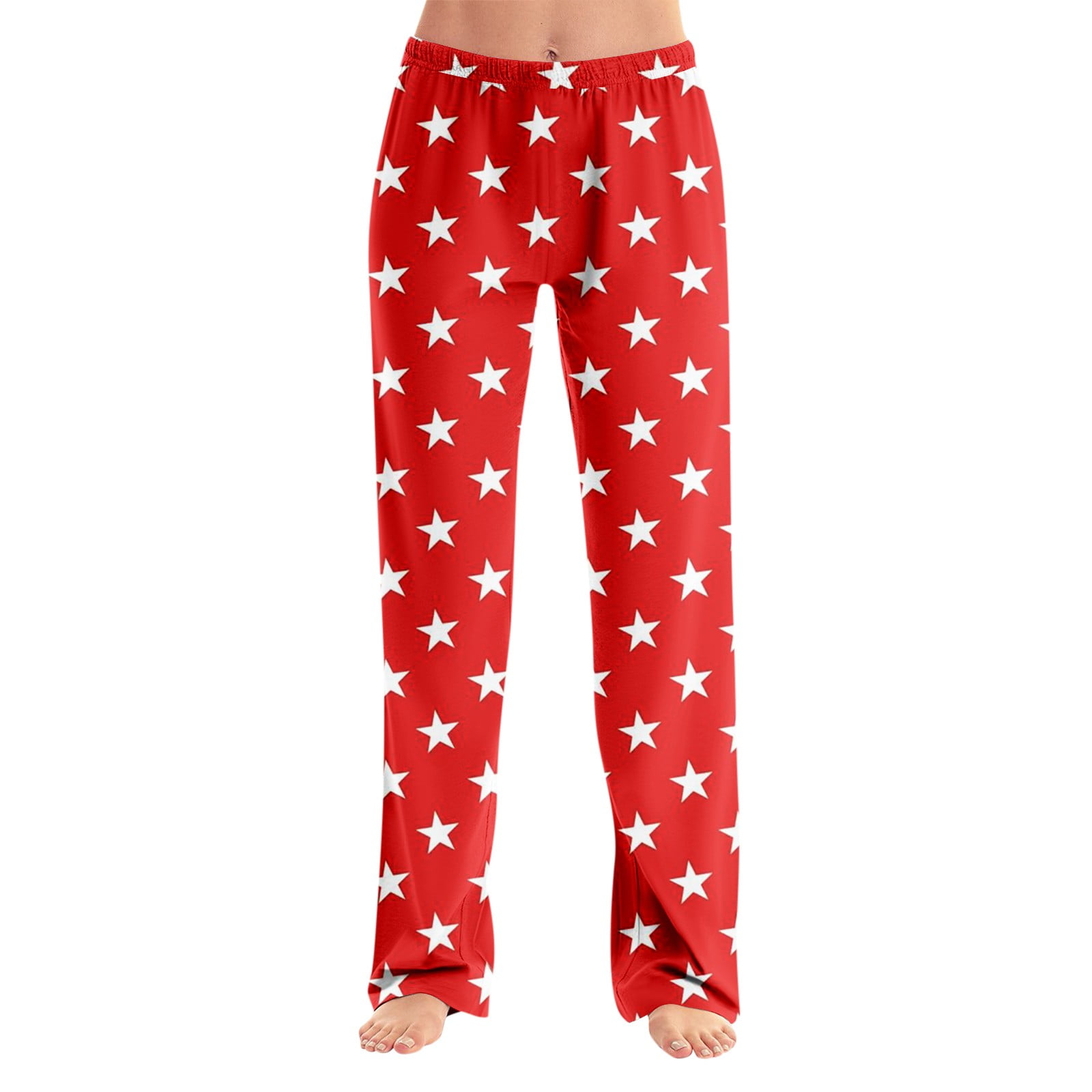 Rlmidhb 4th of July Independence Day Pajama Pants for Women American ...