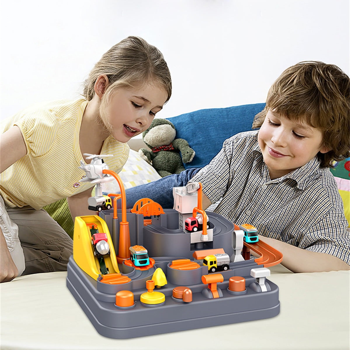 Rlmidhb Car Adventure Brain Teaser Toy| Engineering Set with 3 Random ...