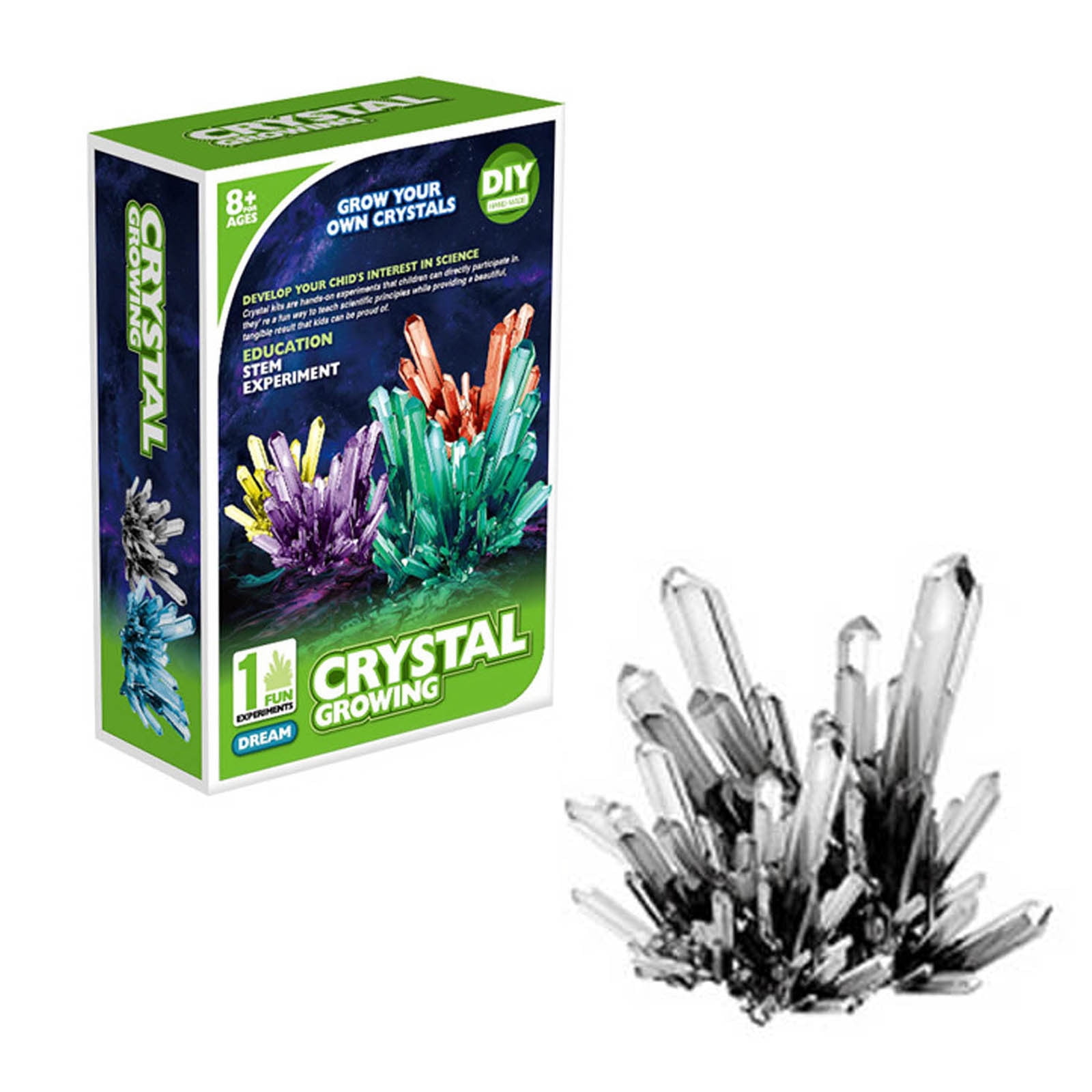 Rlmidhb Kids Crystal Growing Kit DIY Science Experiment For Teenagers ...