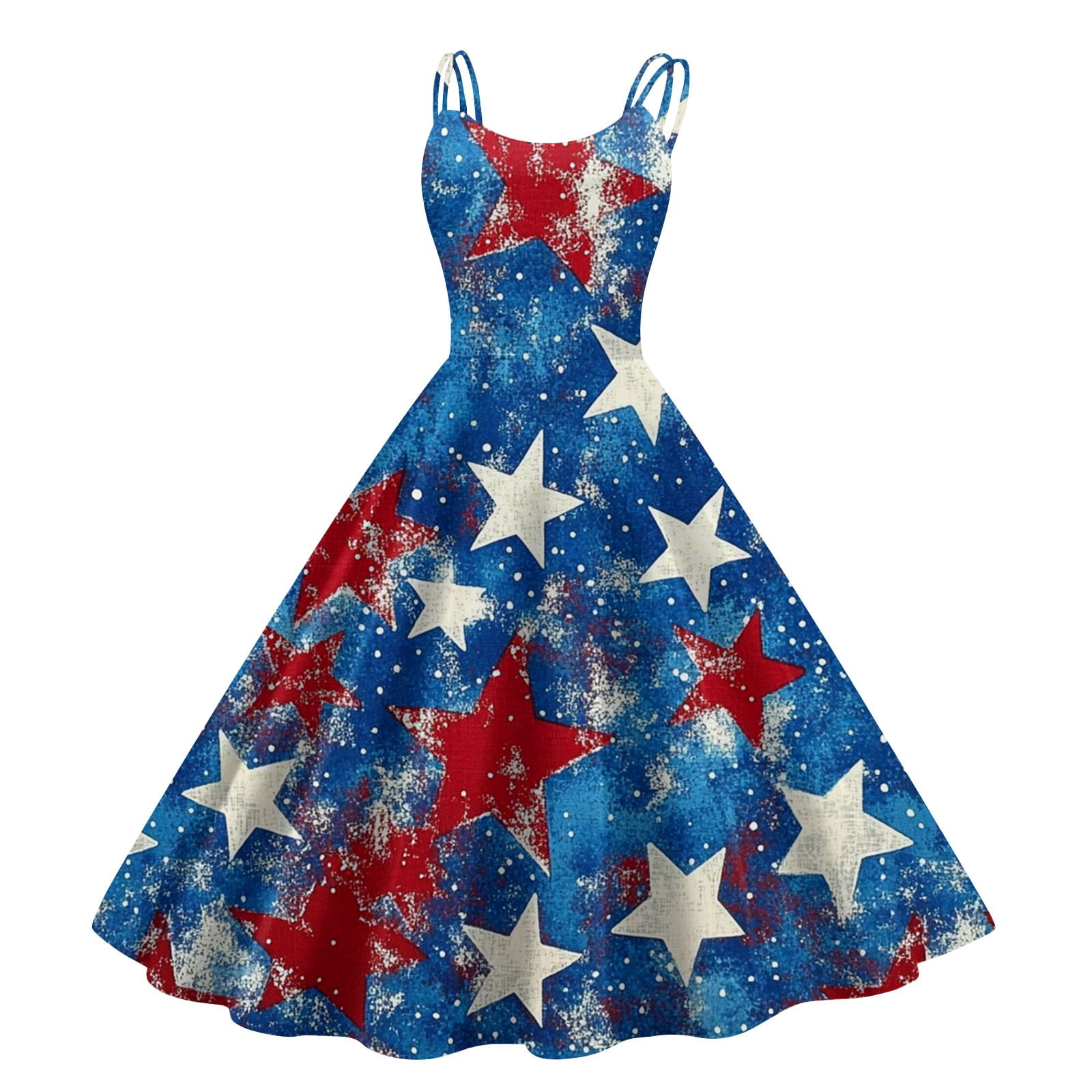 Rlmidhb Independence Day American Flag Dresses for Women 4th of July ...