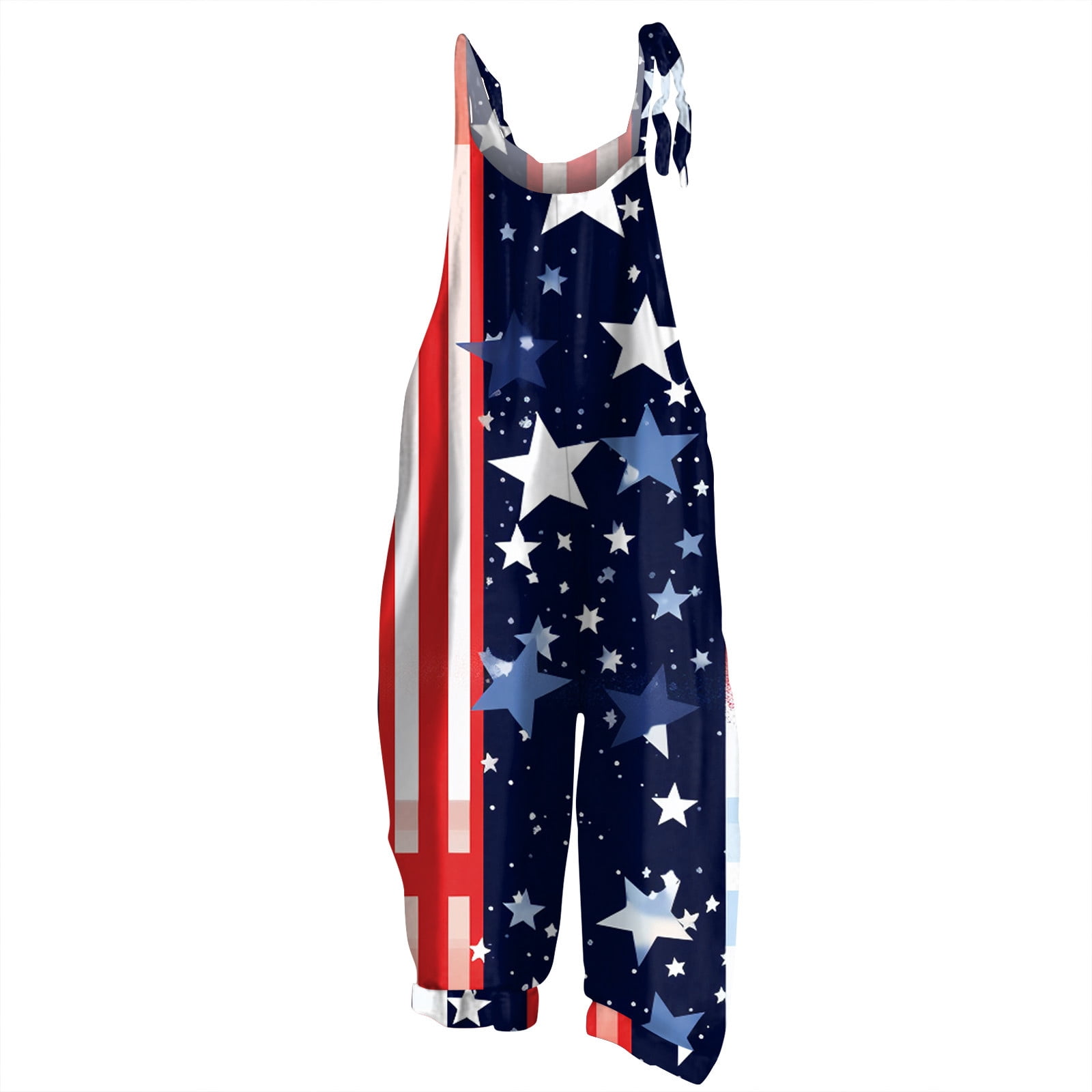 Rlmidhb Independence Day American Flag Jumpsuits for Women 4th of July ...