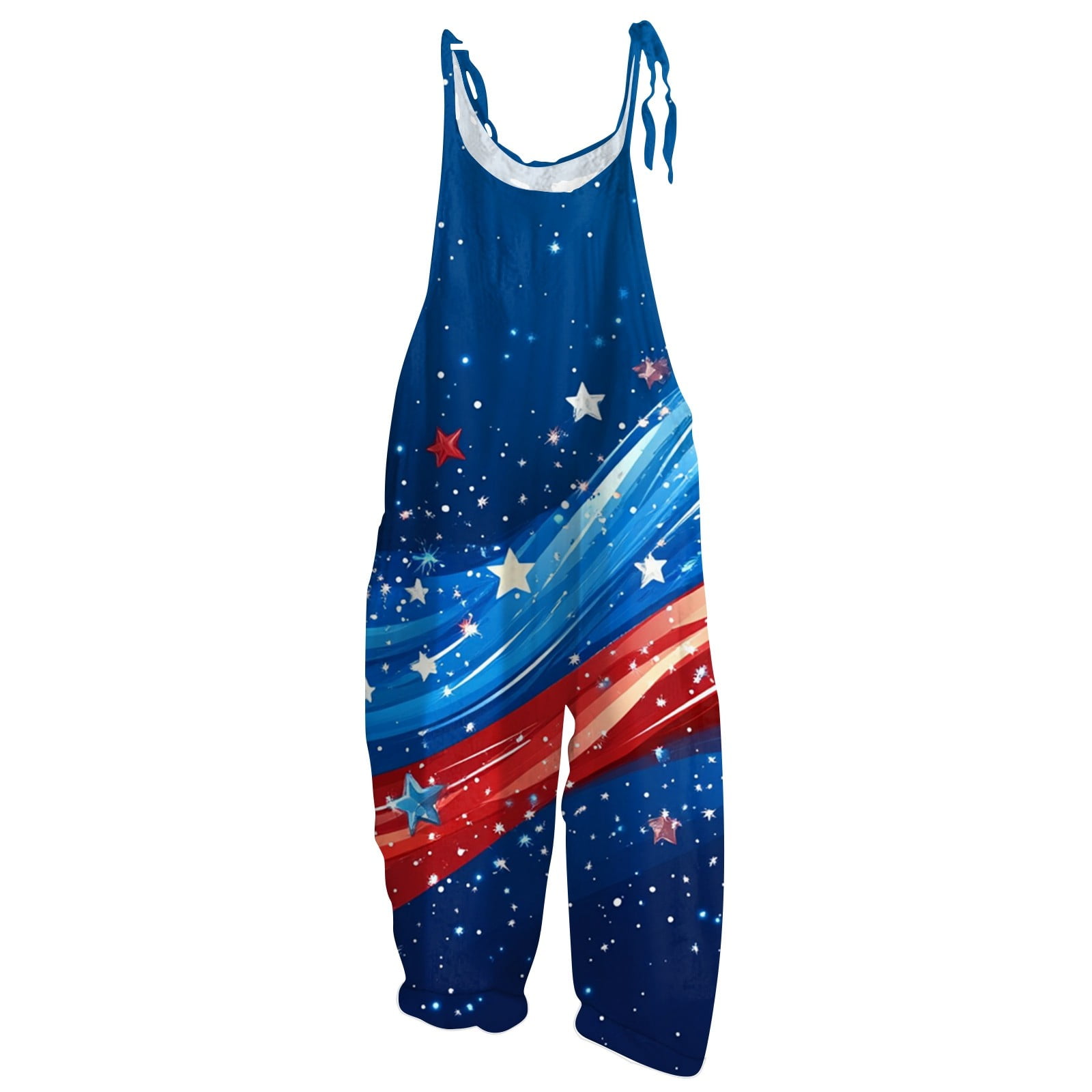 Rlmidhb Independence Day American Flag Jumpsuits for Women 4th of July ...
