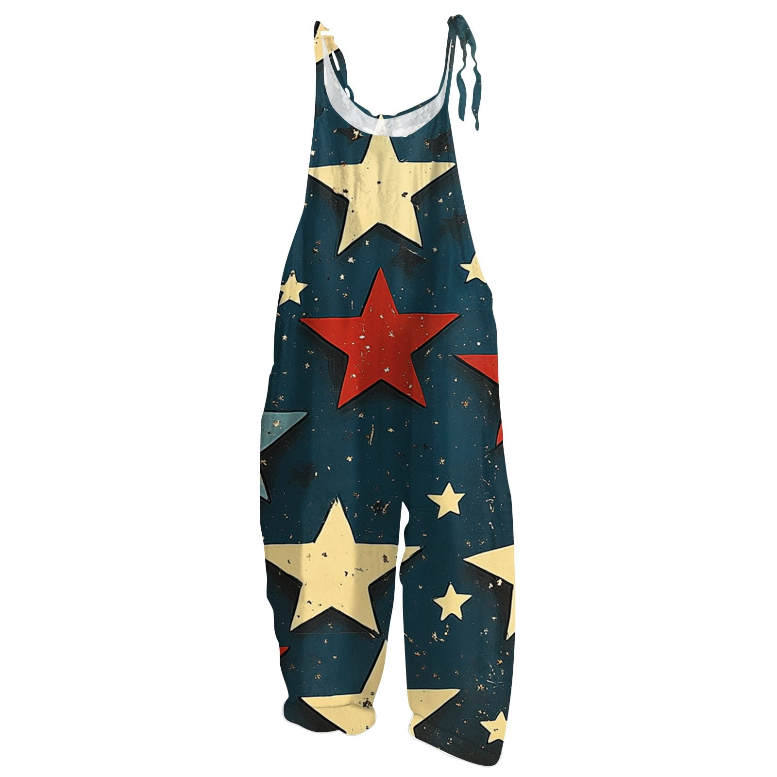 Rlmidhb Independence Day American Flag Jumpsuits for Women 4th of July ...