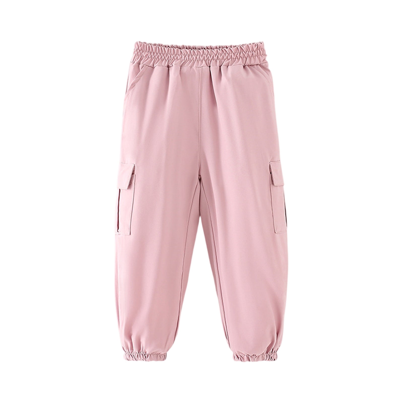 Rlmidhb Parachute Pants Loose Cargo Pants for Little Boy Cinch Bottom ...