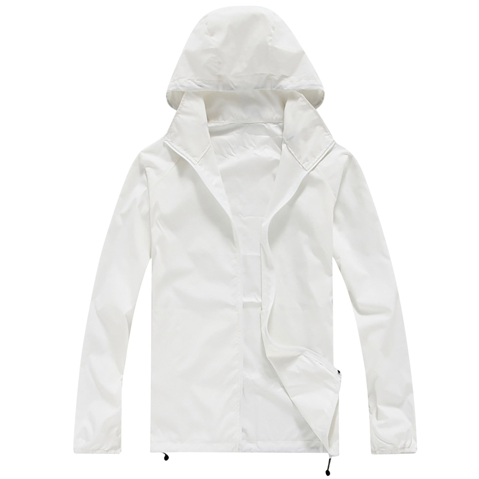 Rloper-Lop Mens Sun Protection Jackets Long Sleeve Full Zip Hooded ...