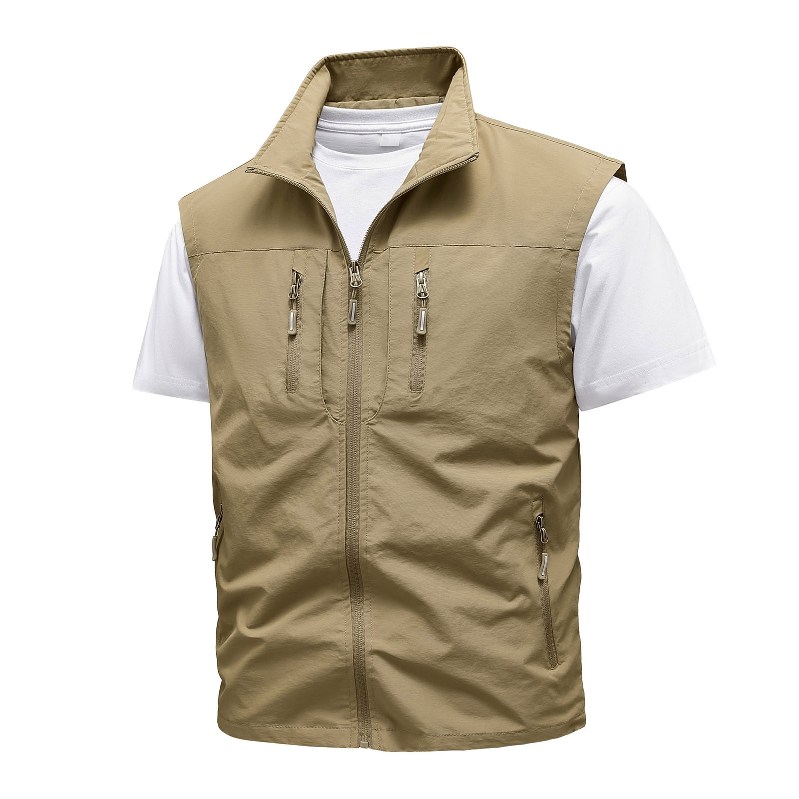 Rloper-Lop Travel Vests for Men Multi Pockets Utility Tank Tops ...