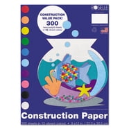 BAZIC Construction Paper Pad 48 Sheets 9"x12" Assorted Colors, 1-Pack ...