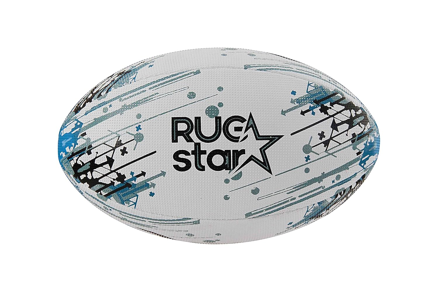 Rmax Synthetic Rubber Top Grade Rugby Ball Size 5 (2 3 4 Ply) (RUGSTAR ...
