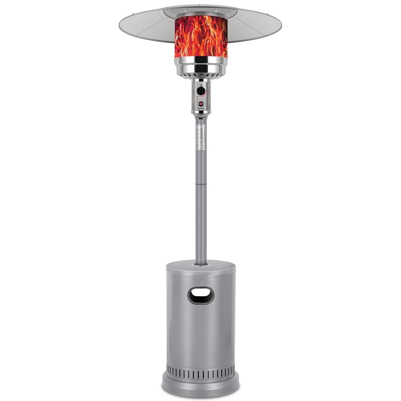 Romswi 50,000 BTU Portable Propane Patio Heater,Triple Protection ...