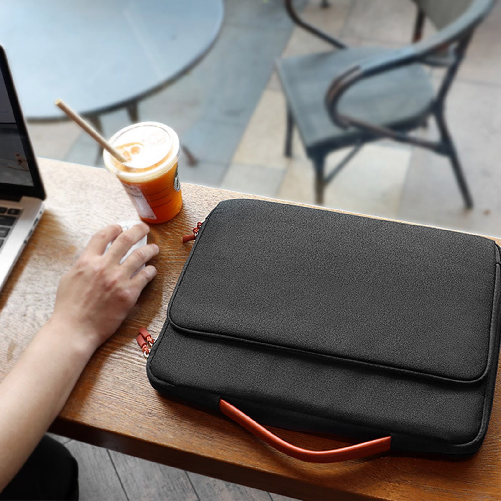 RnemiTe-amo Clearance！Lightweight And Versatile Laptop Bag With 15.4 ...