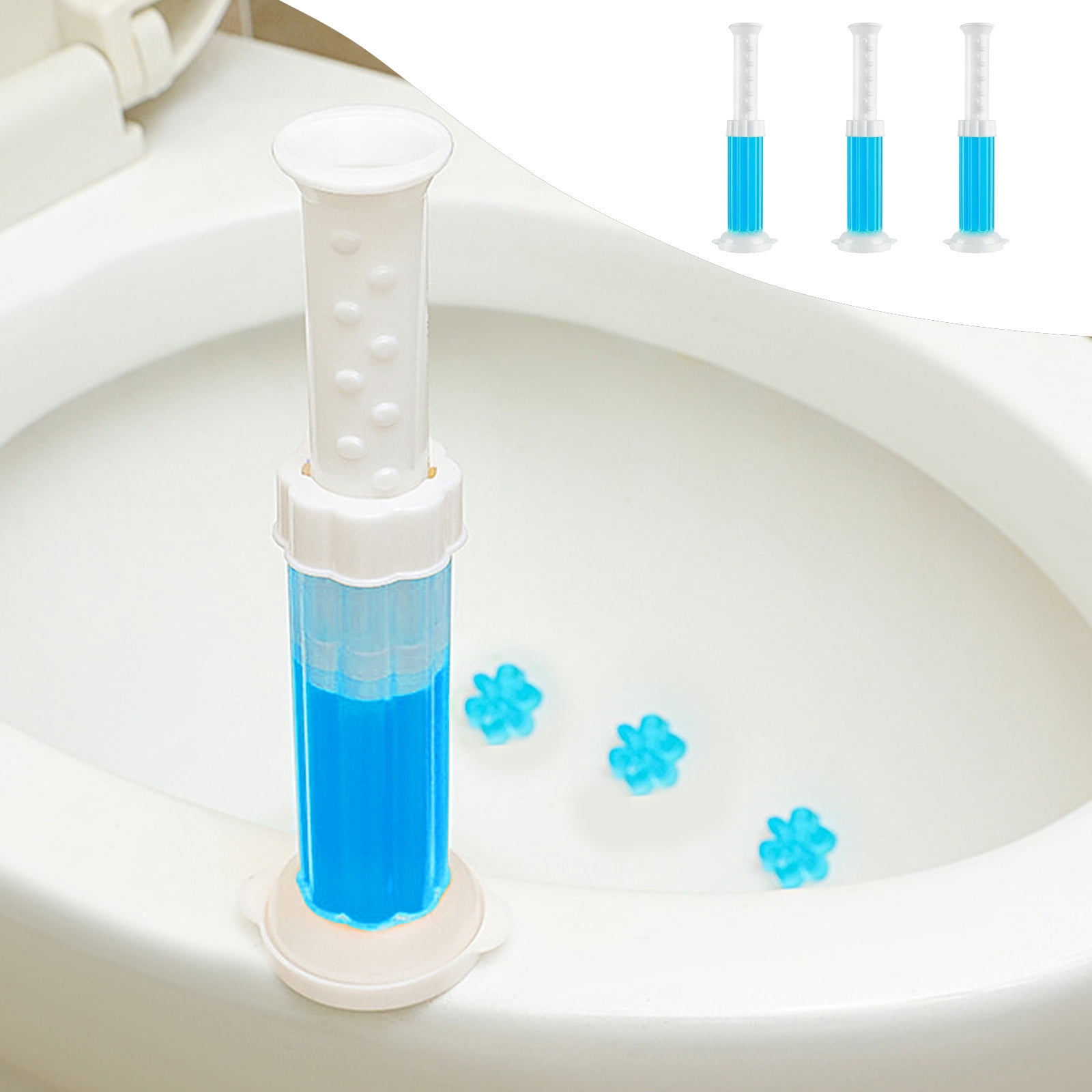 RnemiTe-amo Clearance！Toilet Gel,3Pcs Toilet Gel Stamp,Toilet Cleaner ...