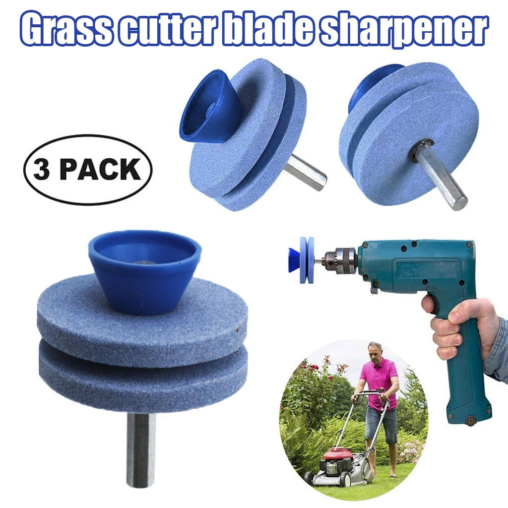RnemiTe-amo Deals！Mower Mower Blades Sharpener Grinder Wheel Stone For ...