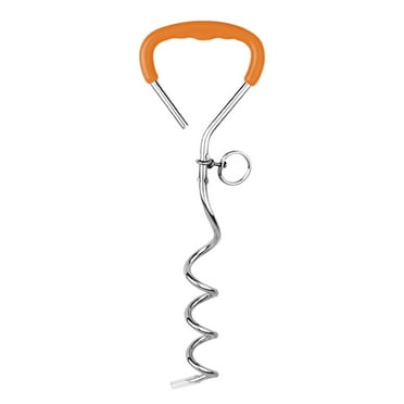 Westminster Pet Products Corkscrew Tie Out Stake Dog Leash Securer, 15 ...