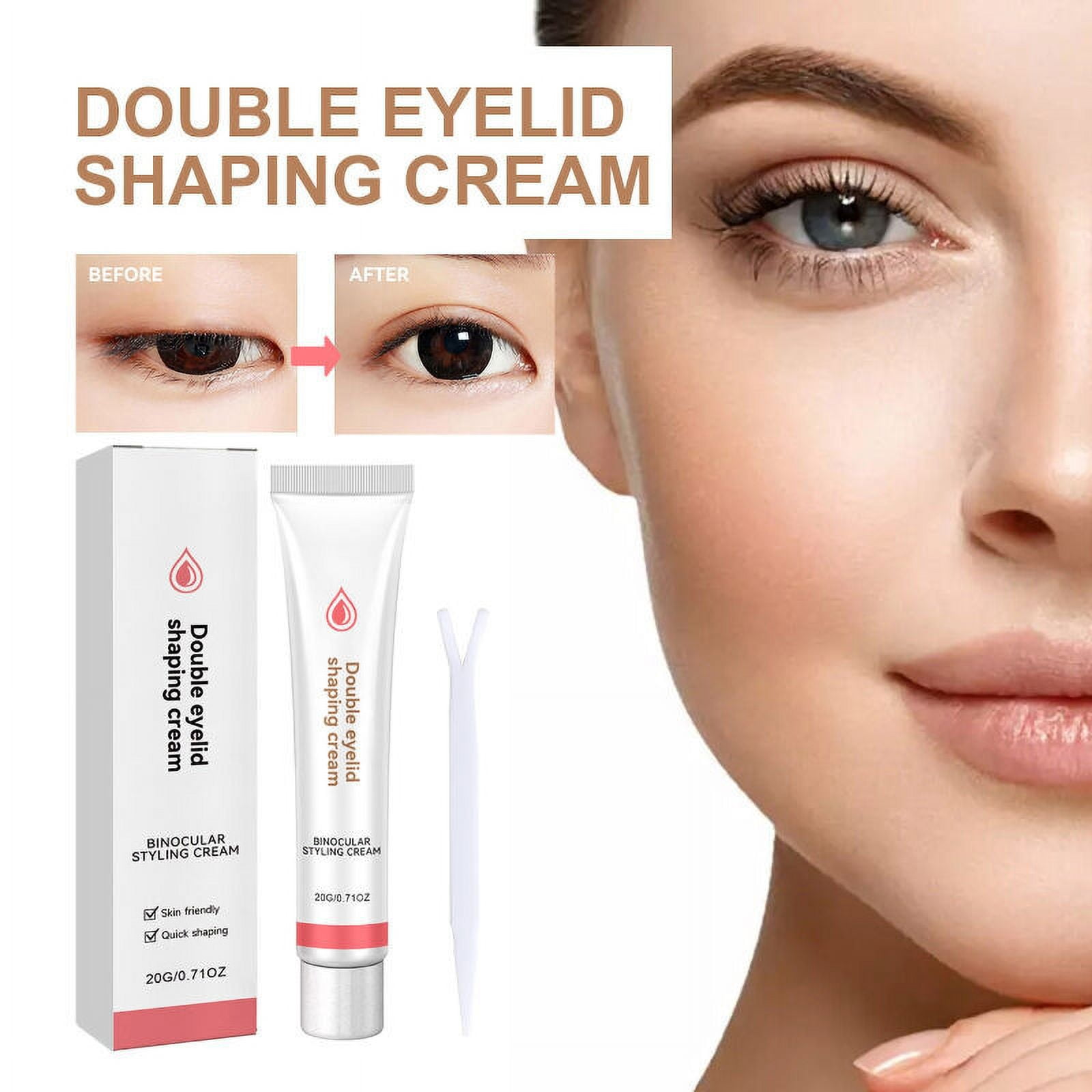 RnemiTe-amo Double Eyelid Styling Cream,Natural Double Eyelid Pen Glue ...