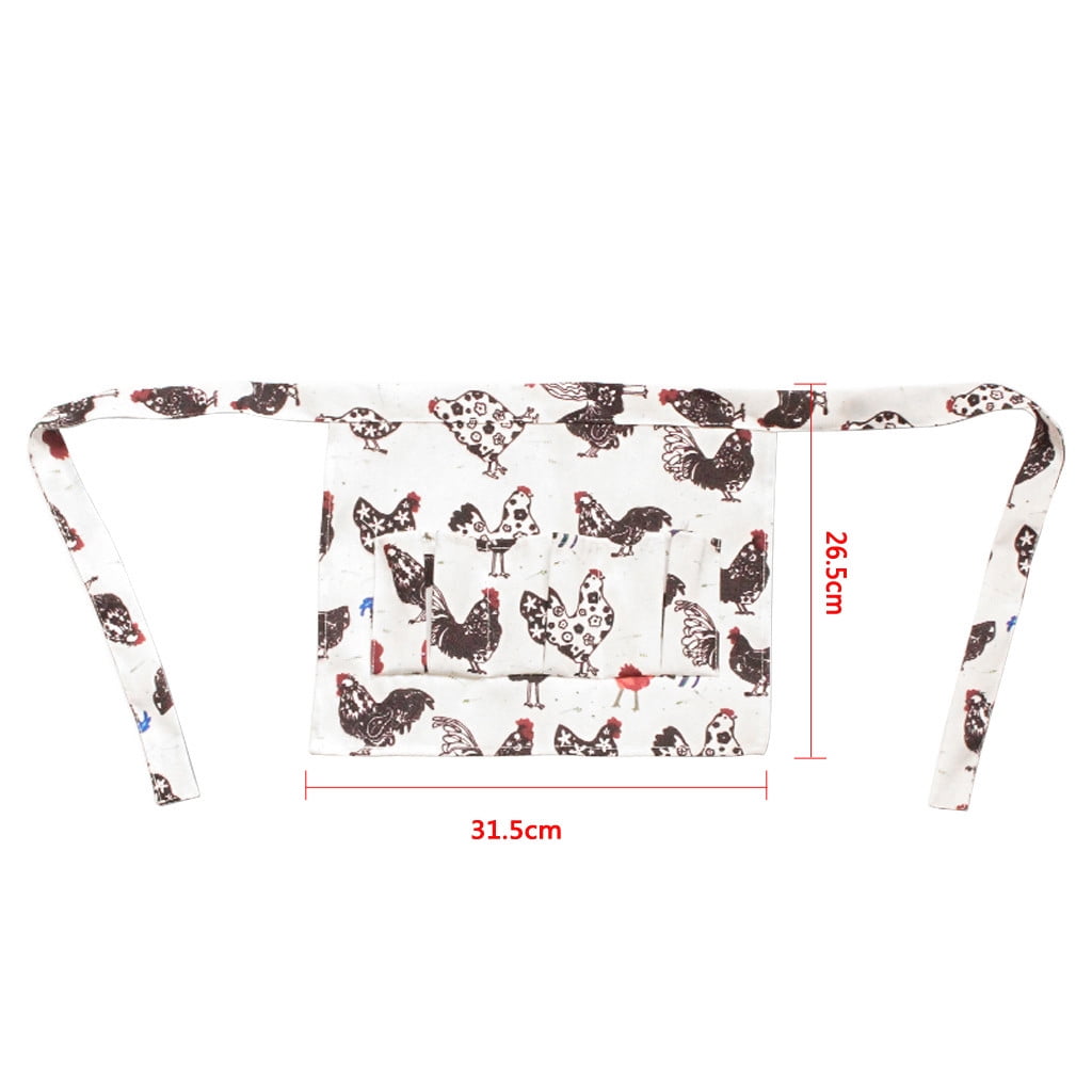 RnemiTe-amo Egg Apron, Fresh Duck Eggs for Eating Fashion Collecting ...