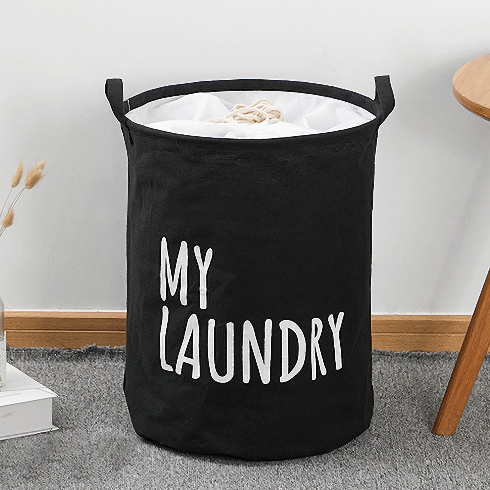 RnemiTe-amo Extra Large Travel Laundry Bag,Canvas Laundry Bags with ...