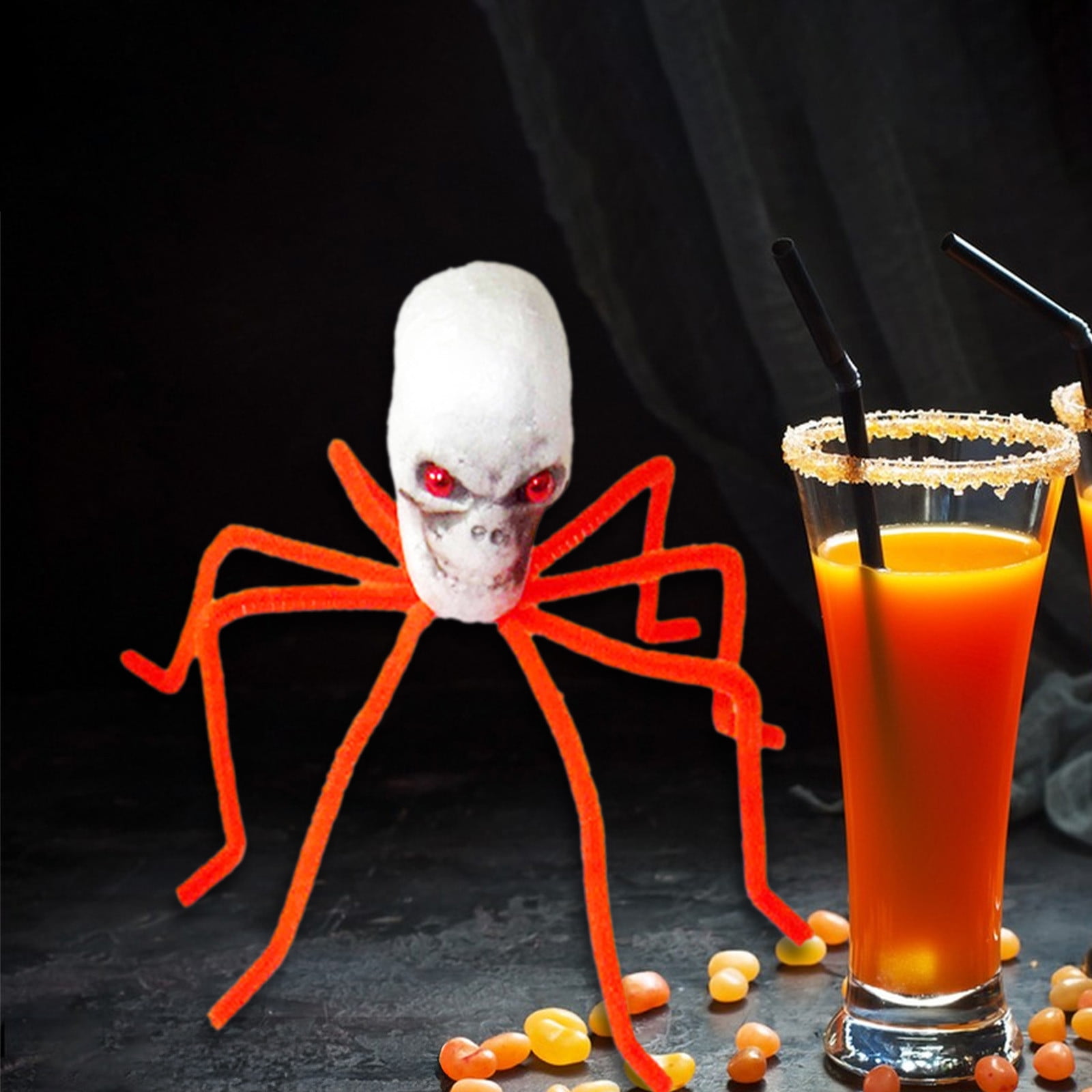 RnemiTe-amo Halloween Spider Decorations,Spooky Halloween Macabre ...