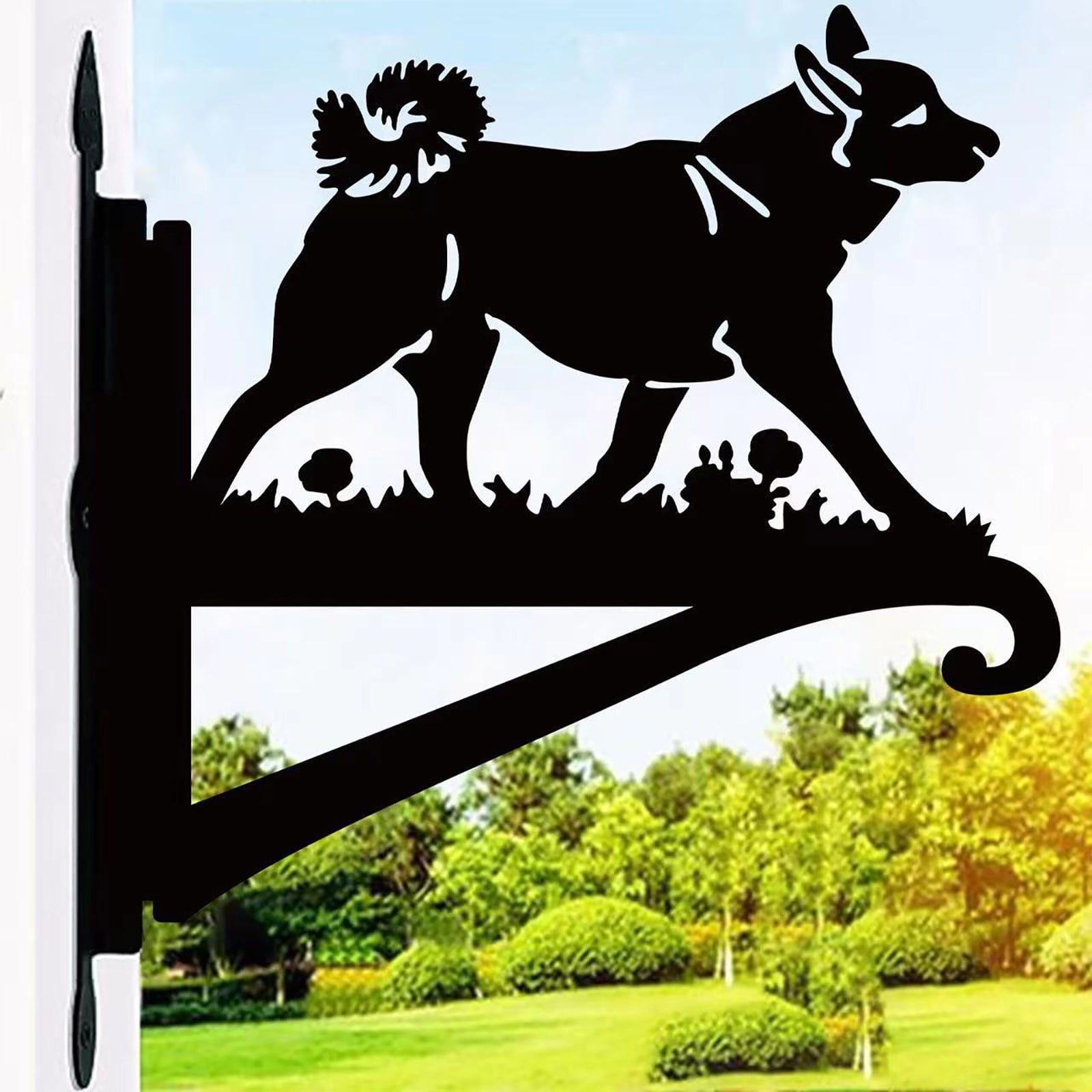 RnemiTe-amo Hanging Animals Bracket, Hand Forged Cast Iron Wall Mount ...