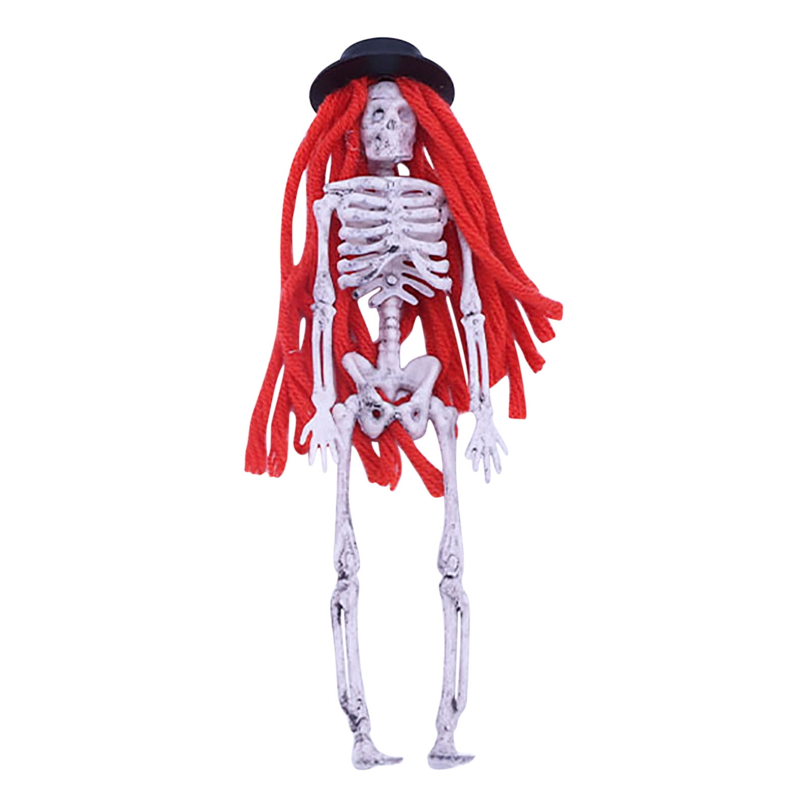 RnemiTe-amo Hanging Skeleton Halloween Decorations, Movable Joints ...