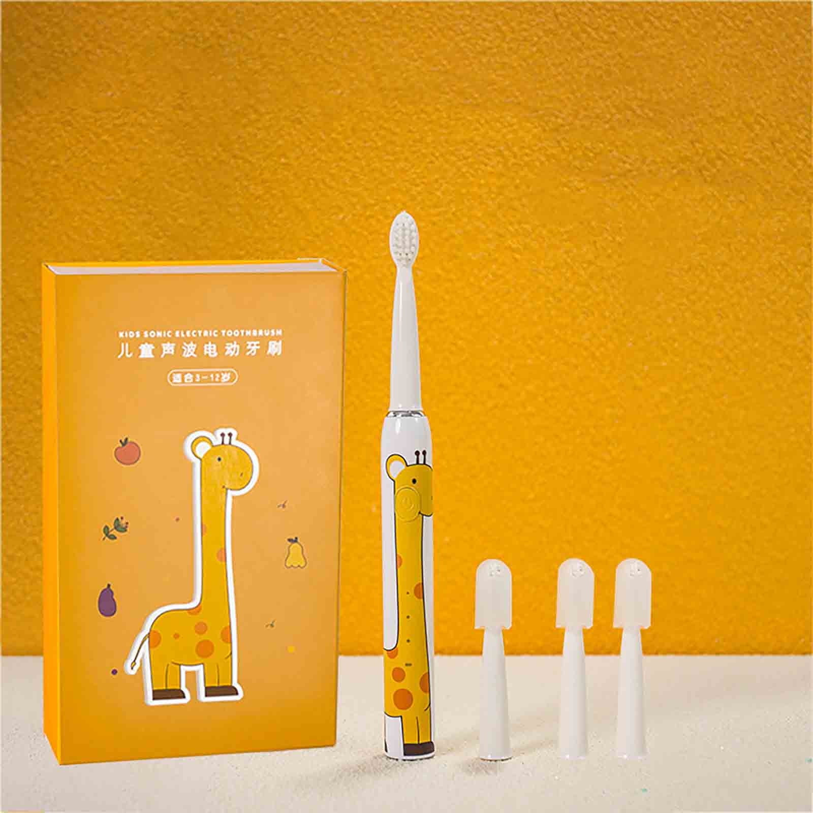 RnemiTe-amo Kids Electric Toothbrush Rechargeable,c Silicone Teeth ...