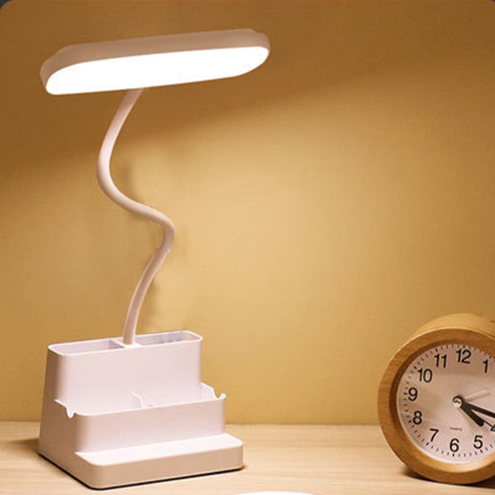 RnemiTe-amo Multifunctional Eye Protection Table Lamp, Pen Storage ...