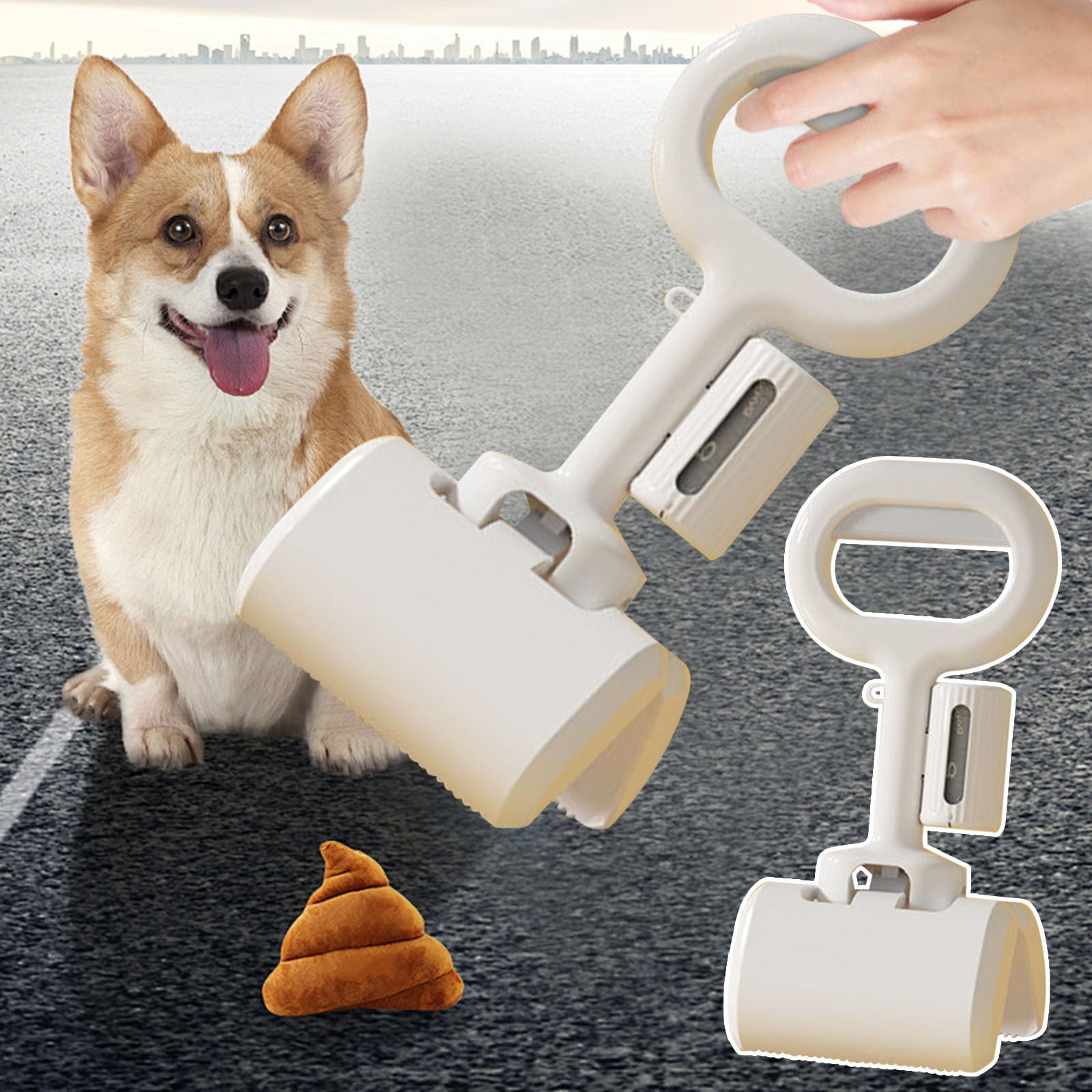 RnemiTe-amo Portable Handheld Dog Pooper Scooper,Dog Pooper Scooper ...