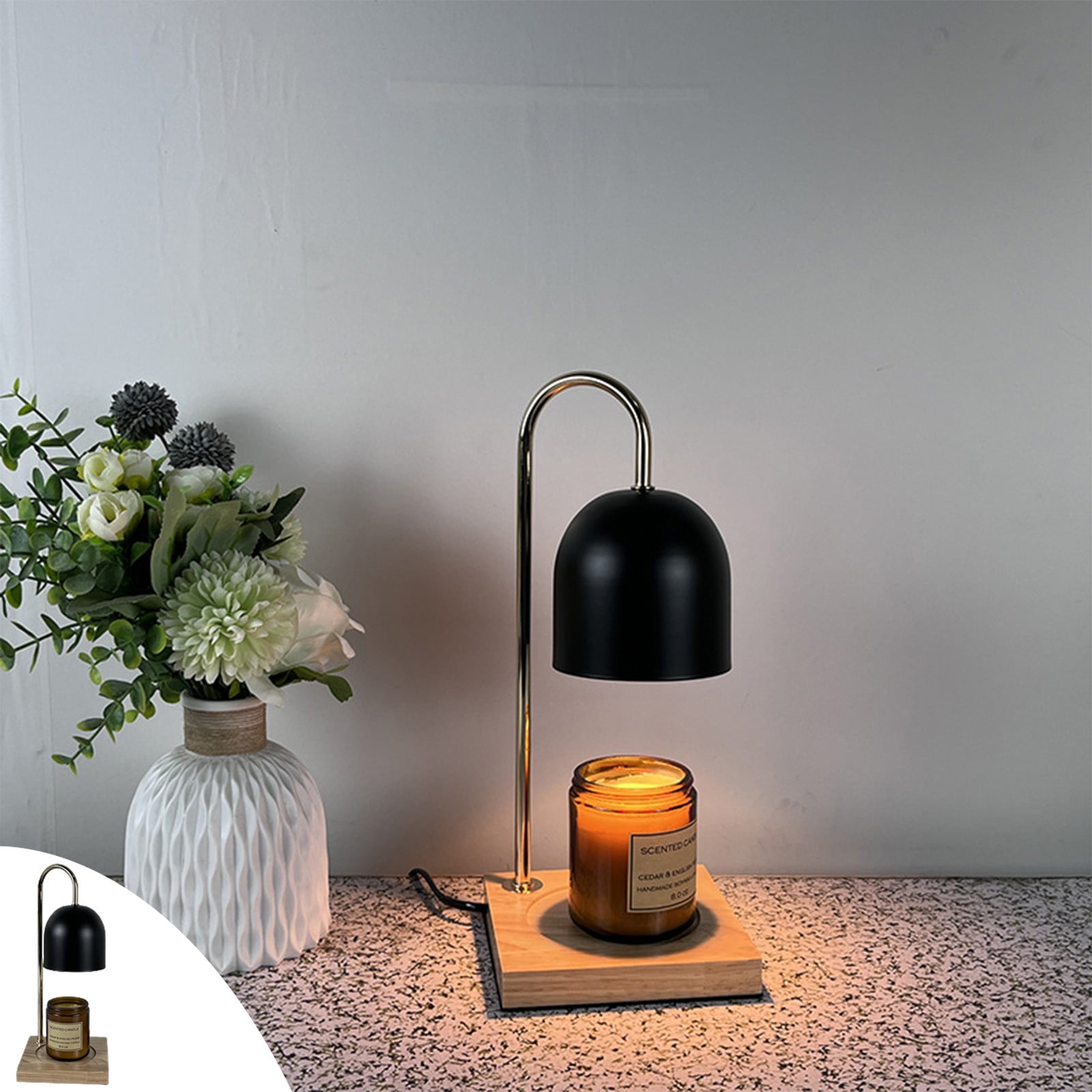 RnemiTe-amo on Sale！Candle Warmer Lamp, No Flame Electric Candle Wax ...