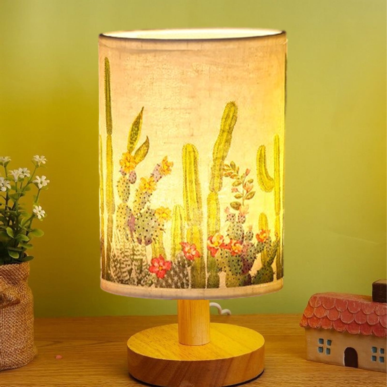 RnemiTe-amo on Sale！DIY Bedside Lamp Sunflower Impressionism Reading ...
