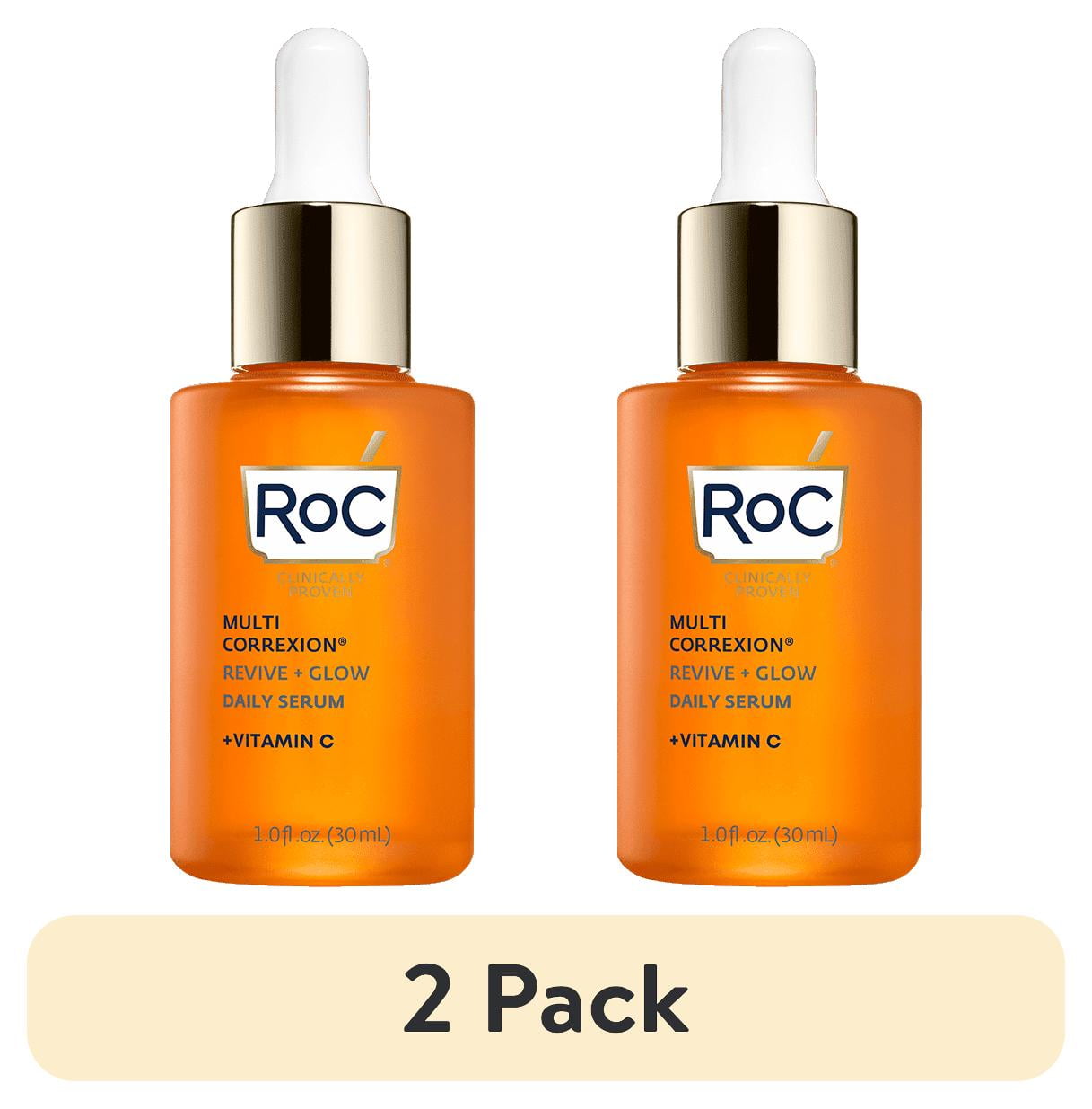 (2 pack) RoC 10% Vitamin C Face Serum - Anti-Aging, Skin Tone & Dark ...