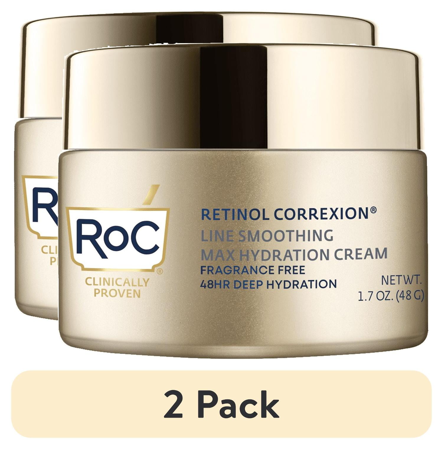(2 pack) RoC Retinol Correxion Anti-Aging Daily Hydration Moisturizer ...