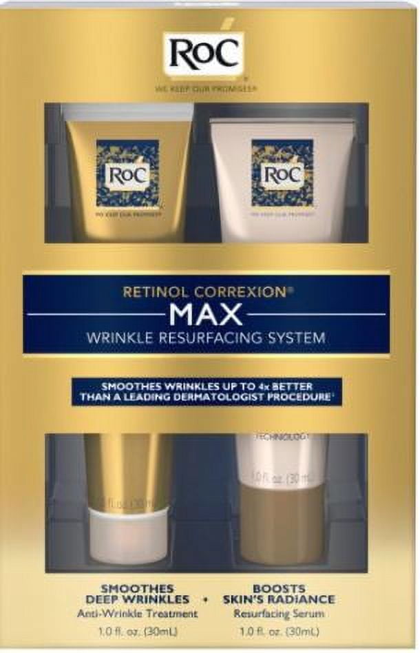 RoC Retinol Correxion Max Wrinkle Resurfacing Anti-Aging Skin Care ... RoC Retinol Correxion Max Wrinkle Resurfacing Anti-Aging Skin Care ...