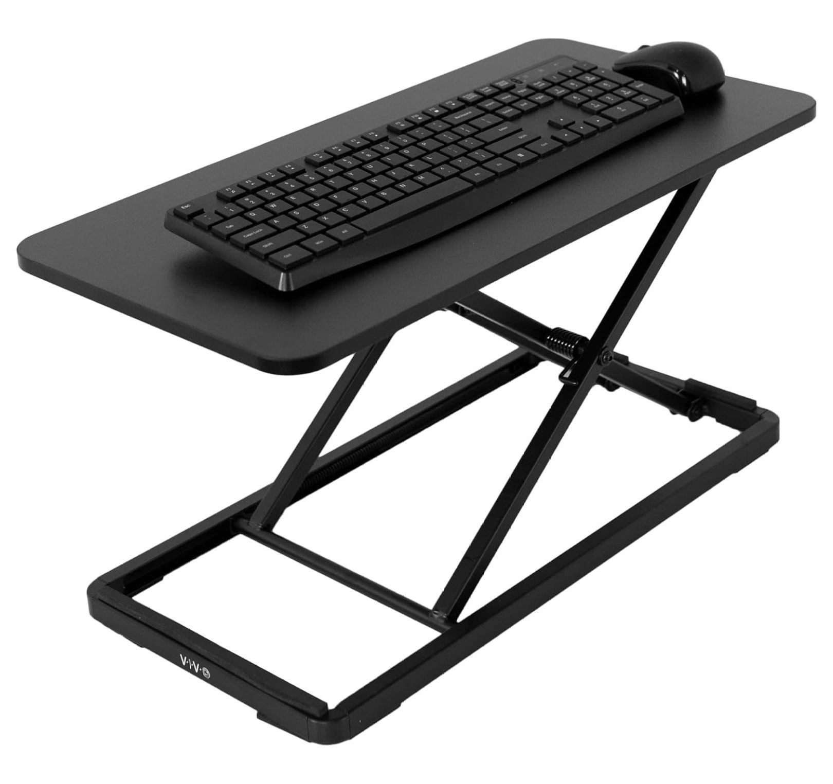 RoLinsc Single Top 24 inch Scissors Lift Keyboard and Mouse Riser ...