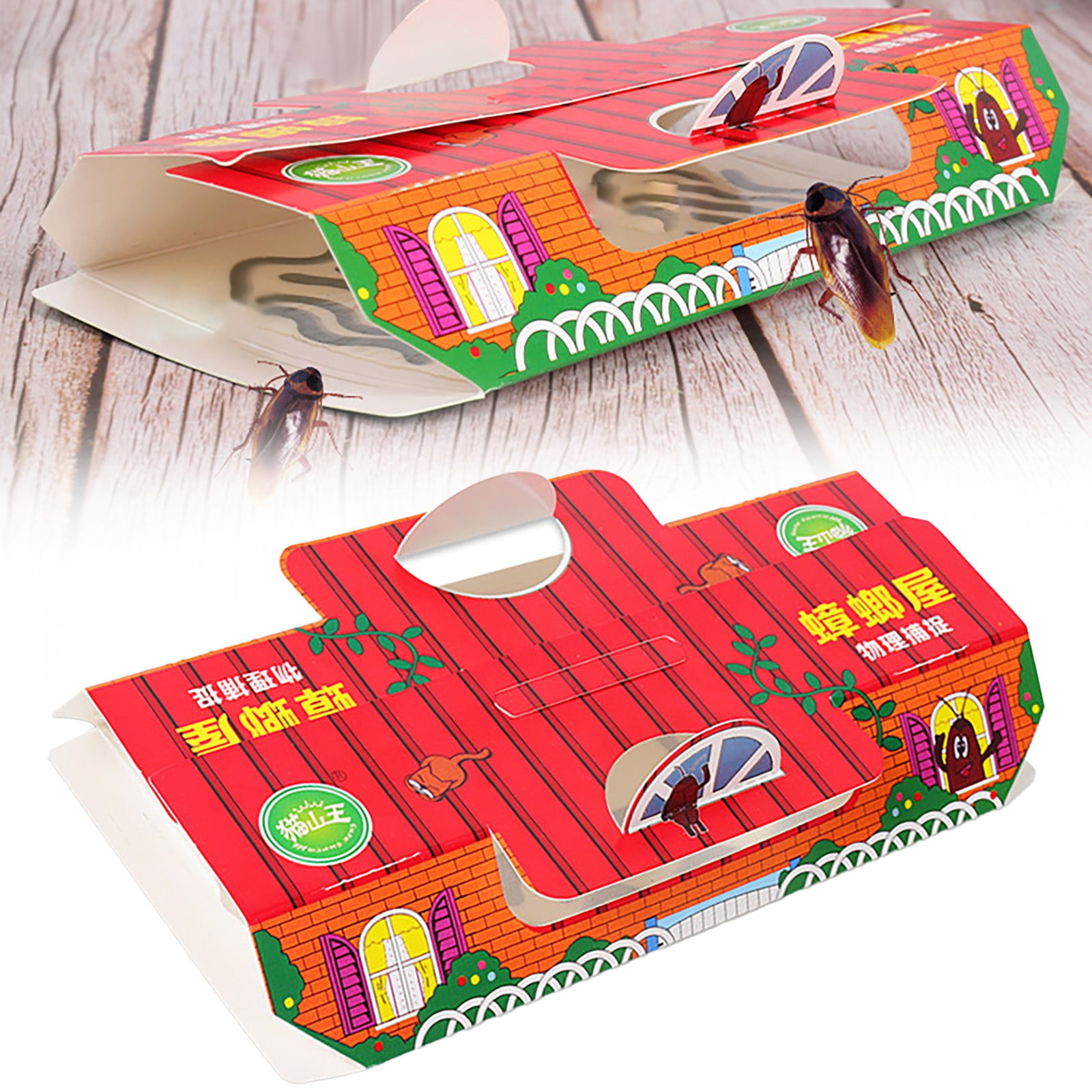 Roach Baited Glue Traps Mouse Bugs Insects Bed Bugs Spiders Cockroaches ...