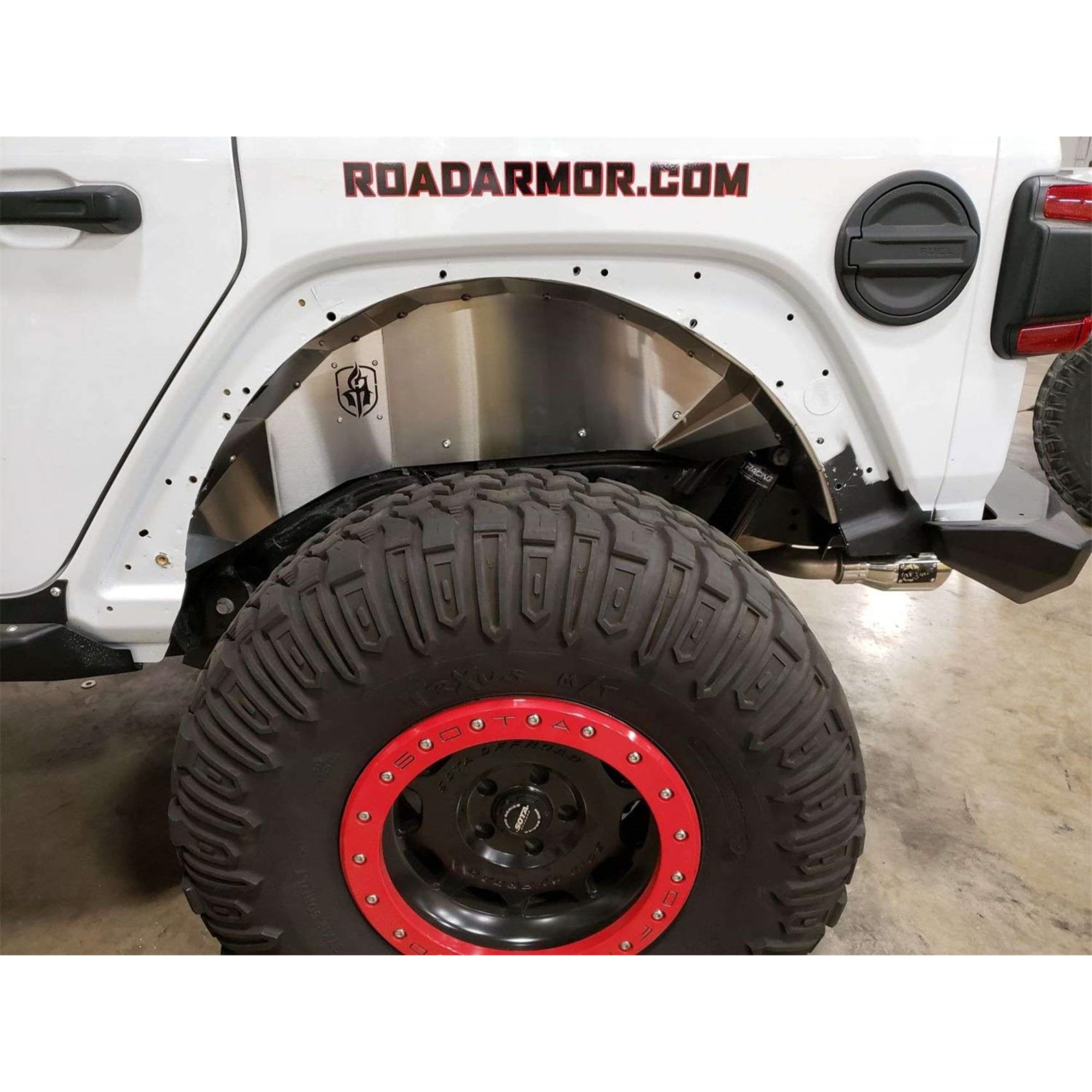 Road Armor 18-20 Jeep Wrangler JL Stealth Rear Fender Liner Body Armor ...
