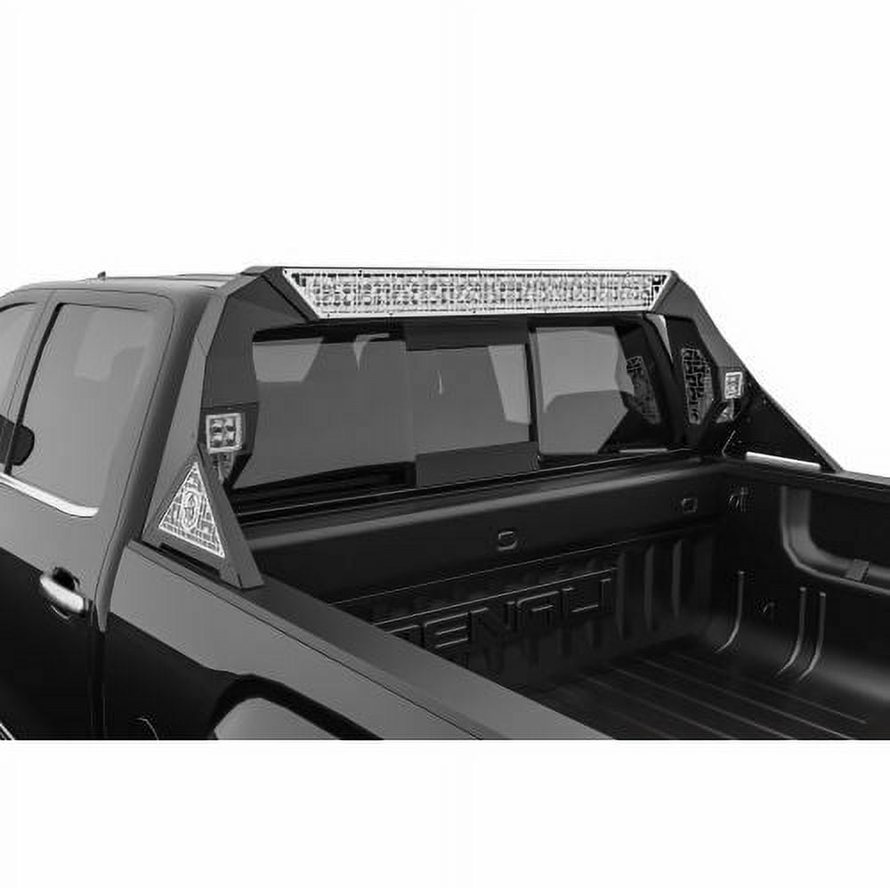 Road Armor 3141DHRP-C2-MH iDentity Headache Rack w/ Bedrail Pod for ...