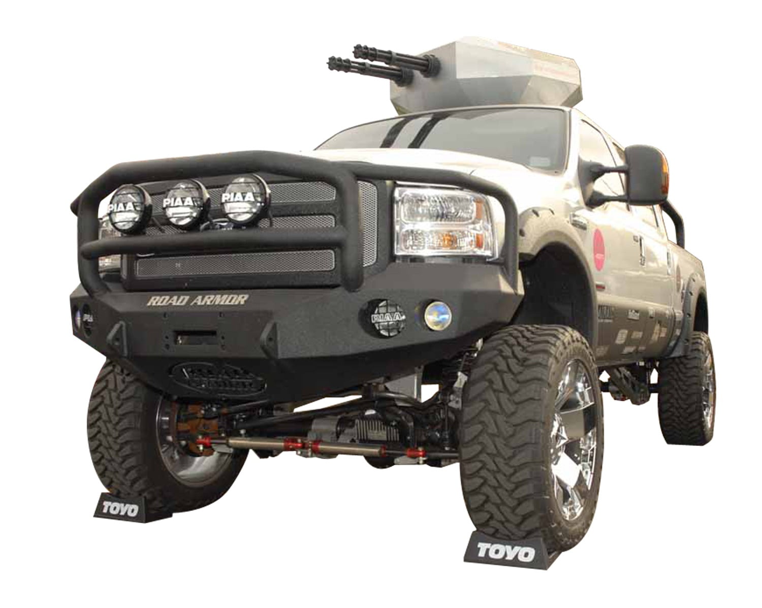 Road Armor 60505B RDA60505B 05-07 FORD SUPER DUTY FRONT STEALTH WINCH ...