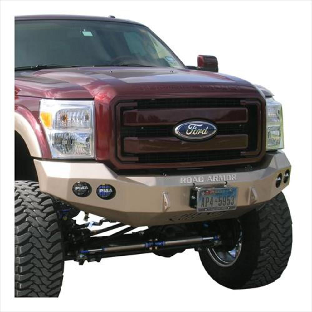Road Armor Stealth Winch Bumper, Front, Satin Black - 61100B, Fits FORD ...
