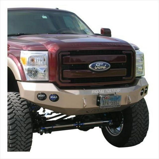 Road Armor Stealth Winch Bumper, Front, Satin Black - 61100B, Fits FORD ...