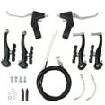 Road Bike Brake Aluminum Brake Set, Half Aluminum Brake Handle + Full ...